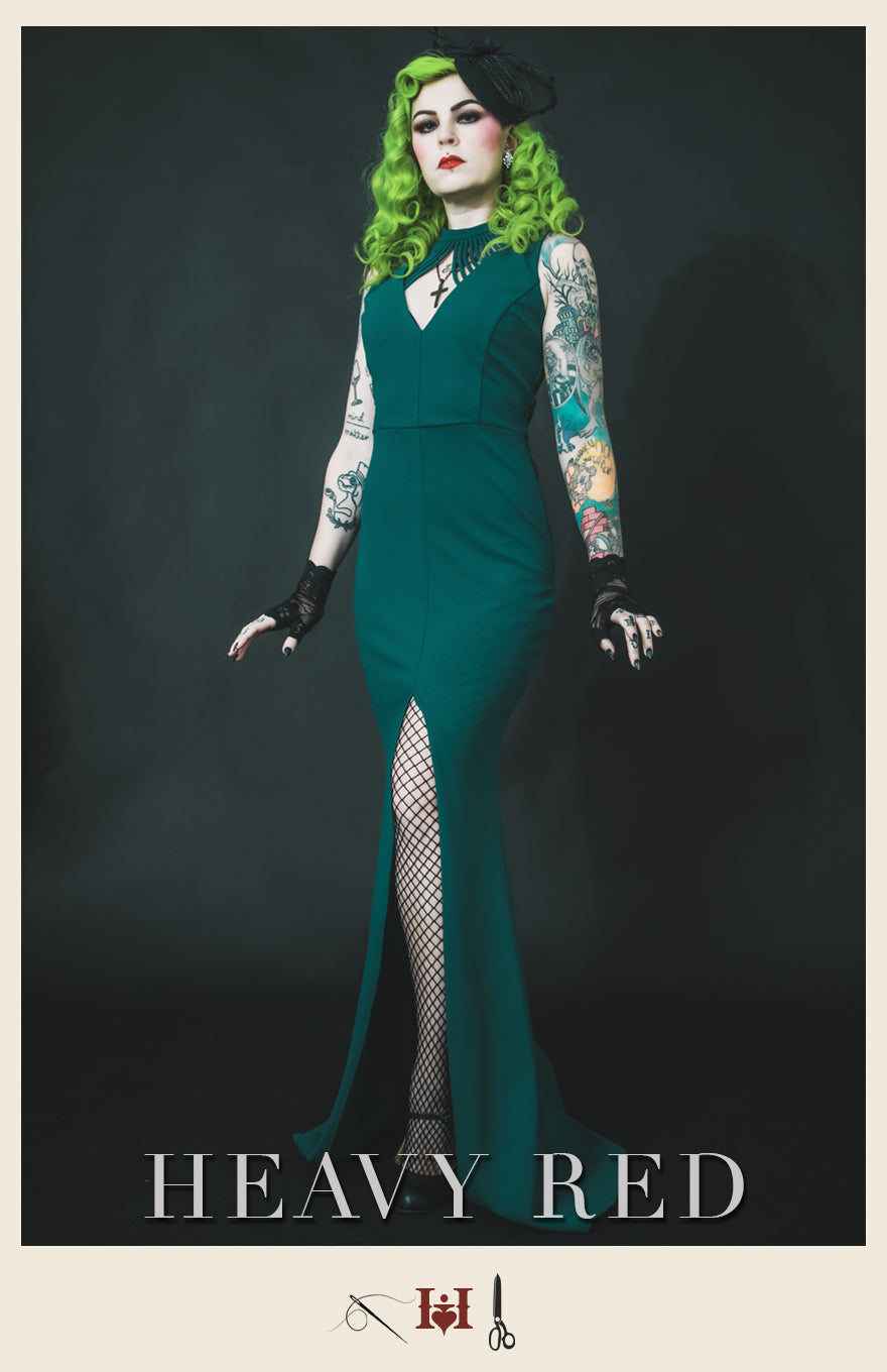 Heavy Red - Couture Noir gothic clothing – HeavyRed