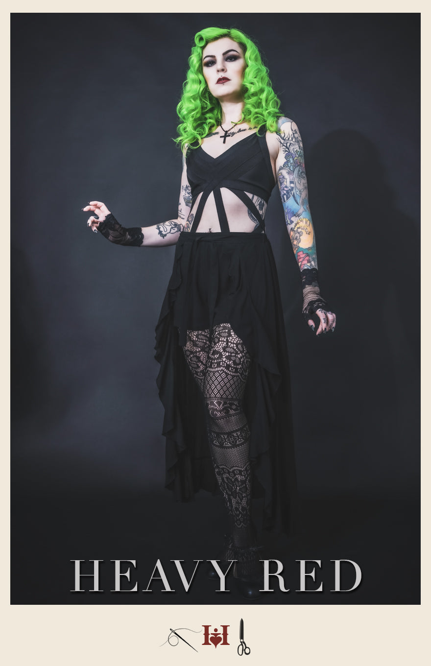 Heavy Red - Couture Noir gothic clothing – HeavyRed