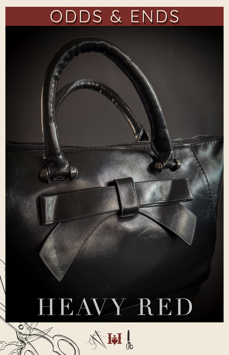 Gothic Wednesday Purse – HeavyRed