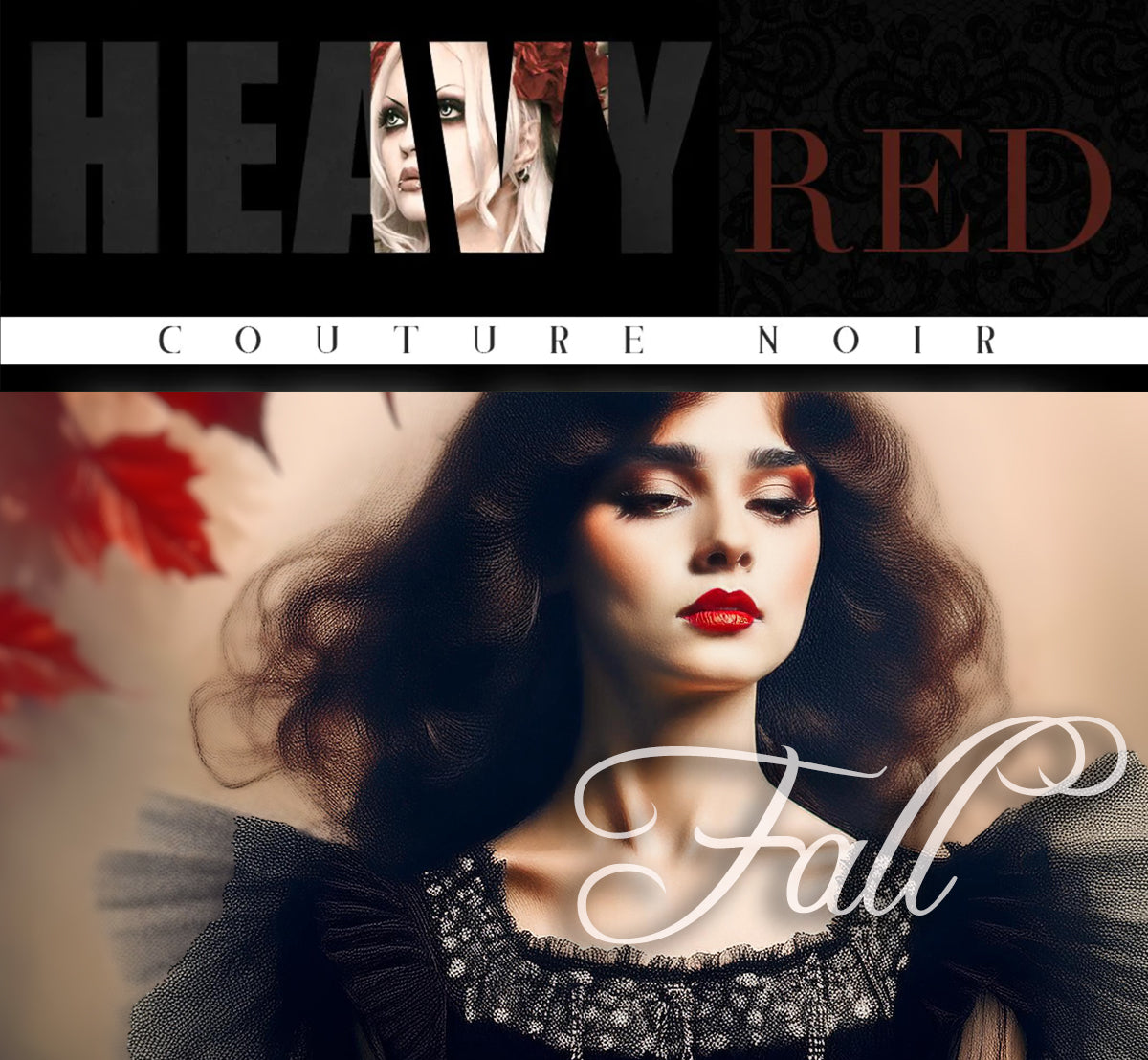 Heavy Red - Couture Noir gothic clothing – HeavyRed