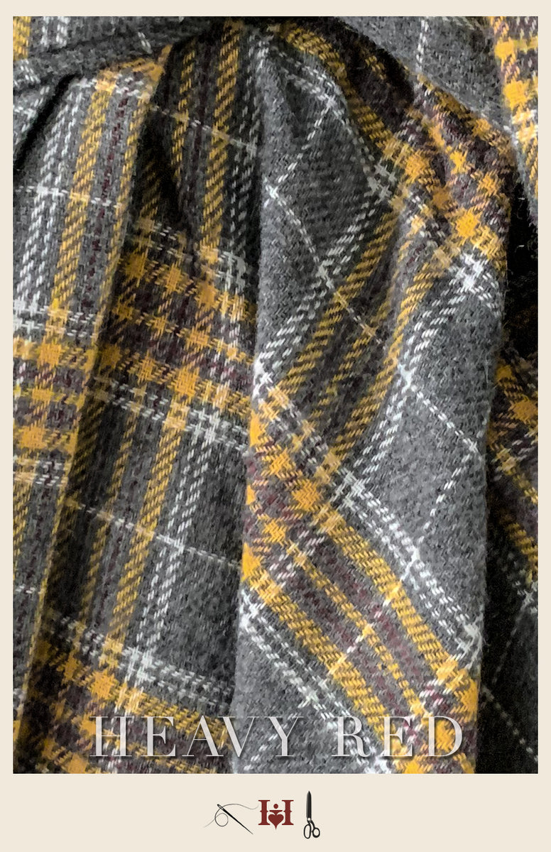 Gothic Flannel Skirt – HeavyRed