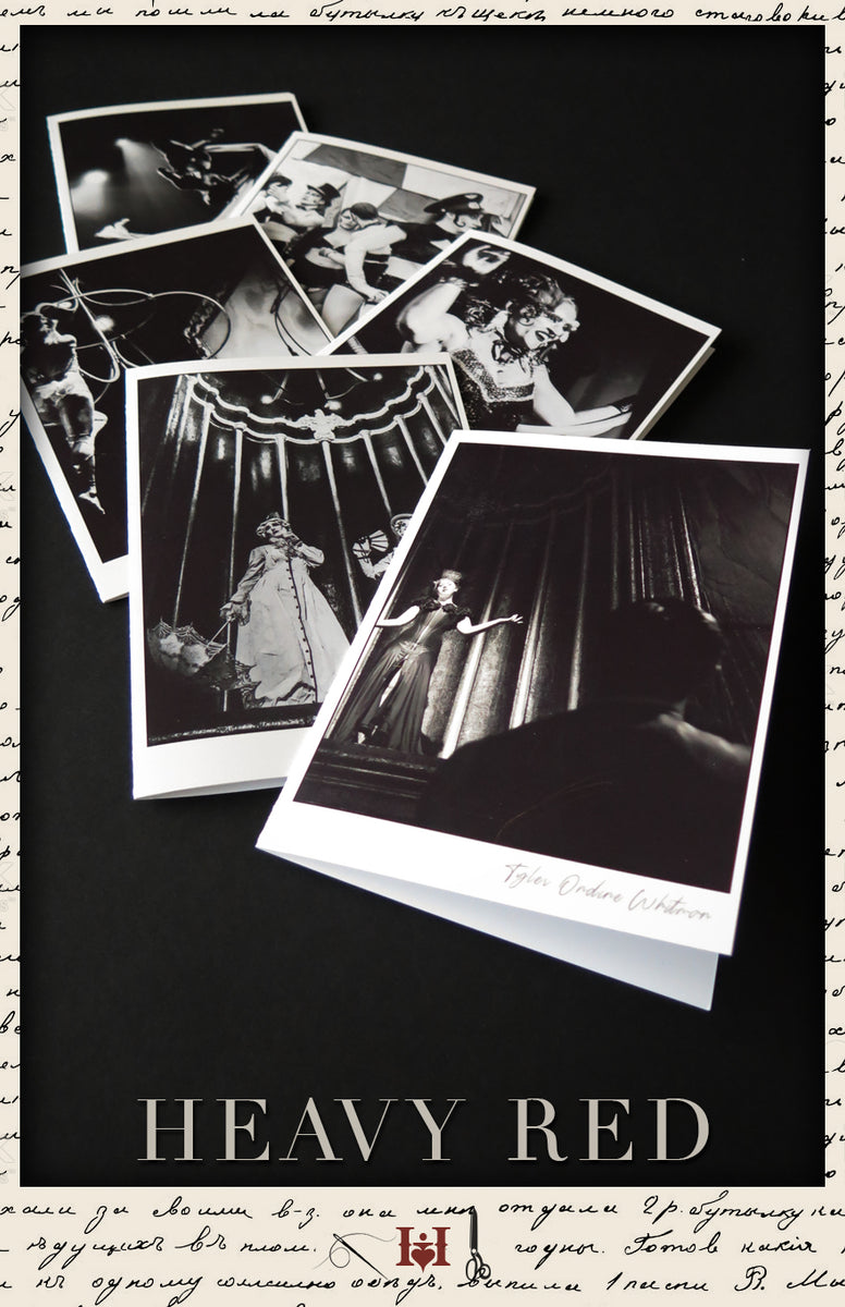 gothic note cards photograph noir – HeavyRed