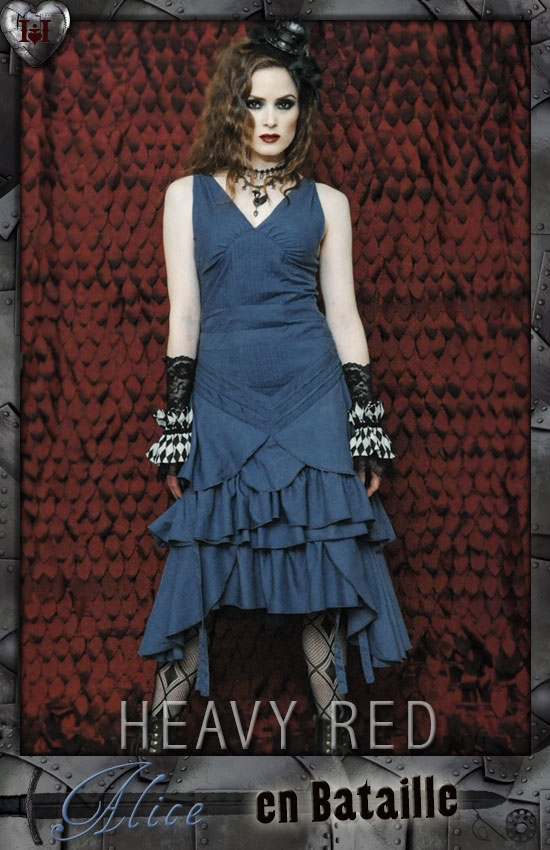 Alice in Wonderland En Bataille Blue Dress – HeavyRed