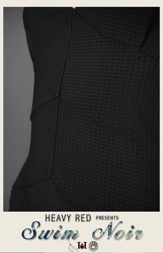 Vintage gothic bathing suit – HeavyRed